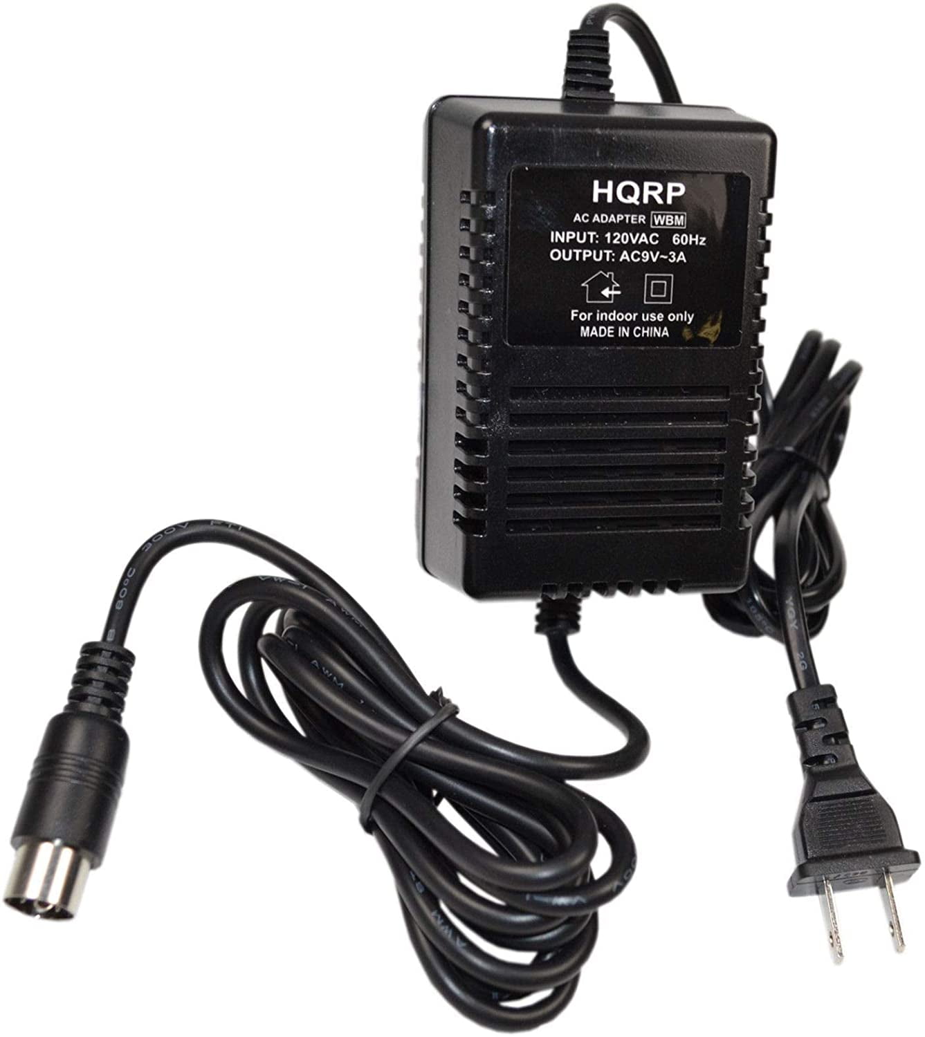 HQRP 9V AC Adapter for Rocktron 006-1211 fits Prophesy, VooDu Valve, Patchmate Loop 8, Patchmate ...