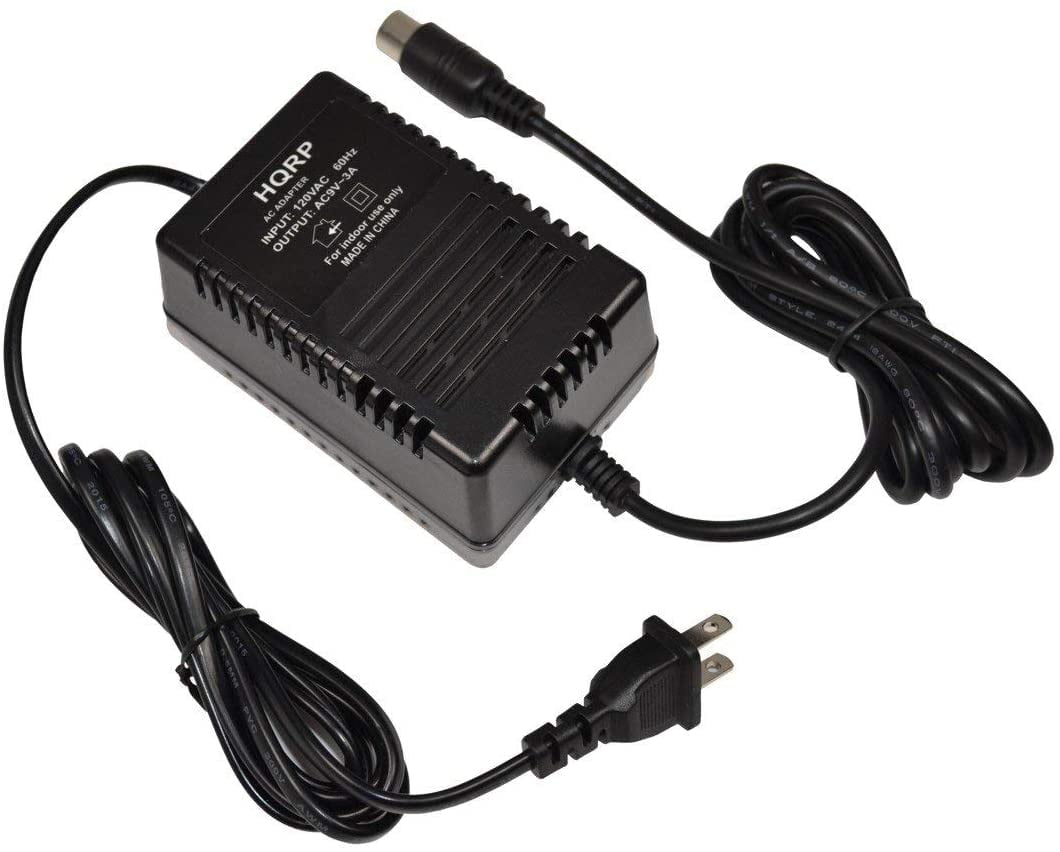 HQRP 9V AC Adapter Cable for Digitech RP14D RP2000, RP5-RP12, DIN 4-pin ...