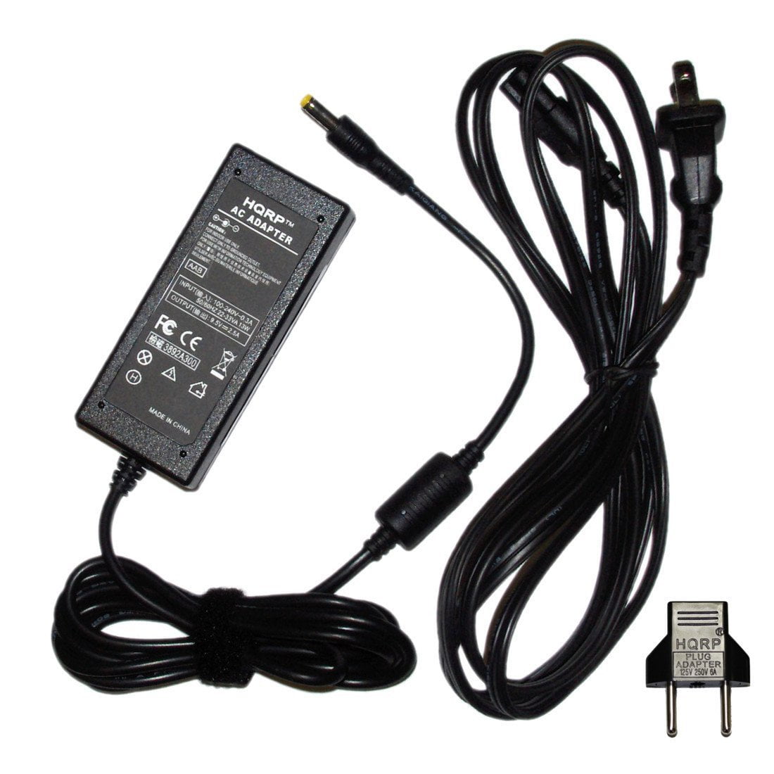 HQRP AC Adapter for Casio CTK-2090 / CTK2090 / CTK-2400 / CTK2400 / WK ...