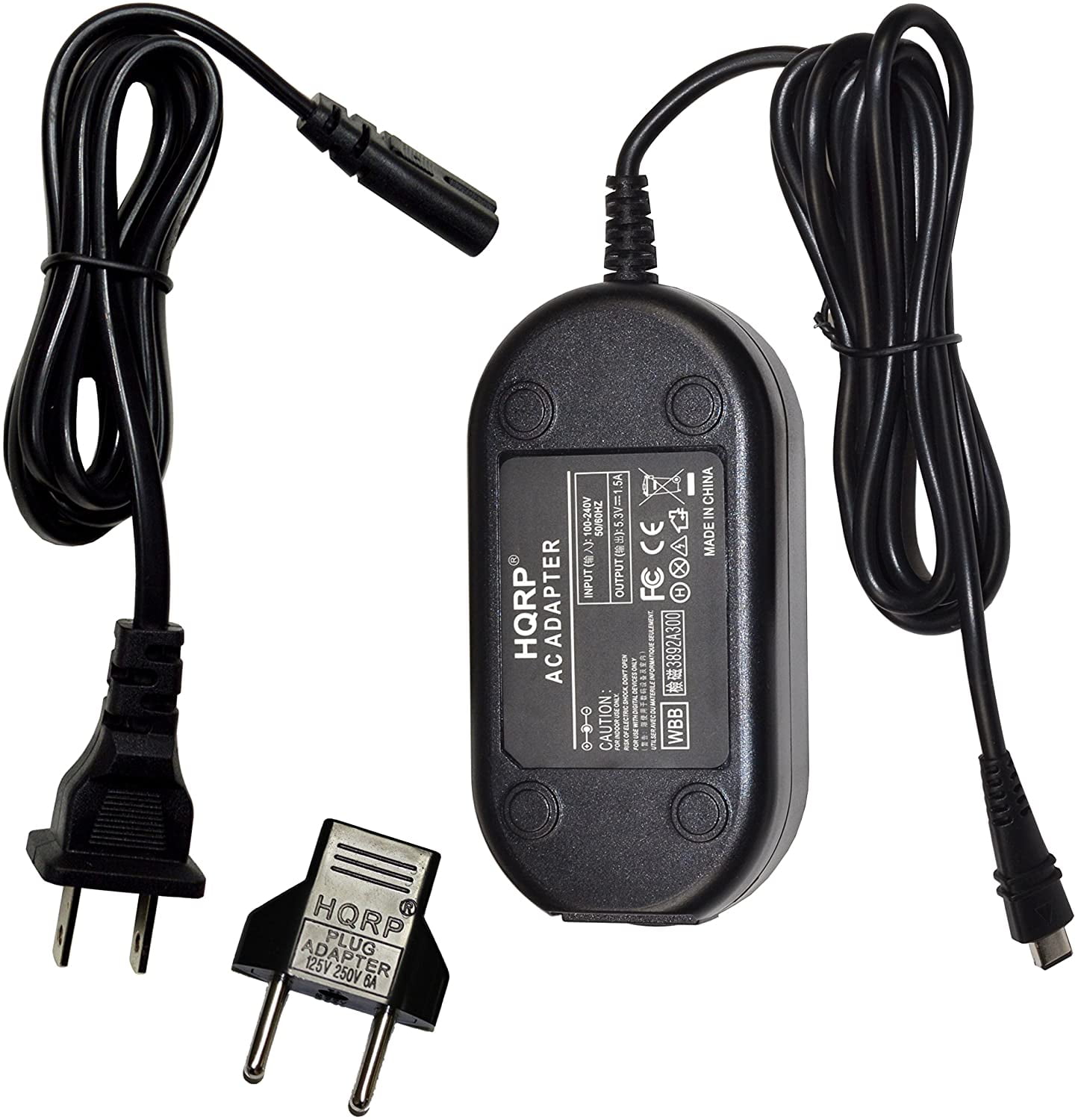 HQRP AC Adapter Charger for Canon CA-110 CA110 CA-110E 5072B002AA ...