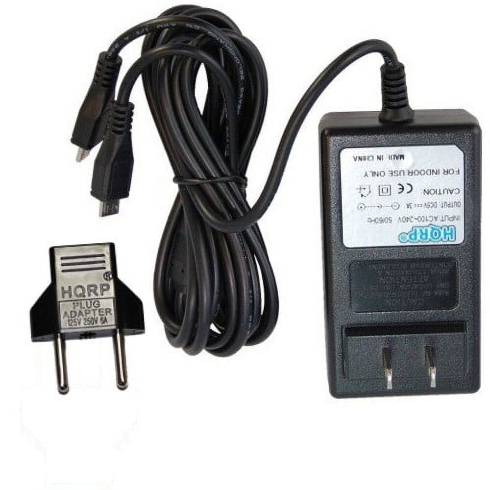 HQRP AC Adapter Dual microUSB Charging Cable for Anker SoundCore Nano ...