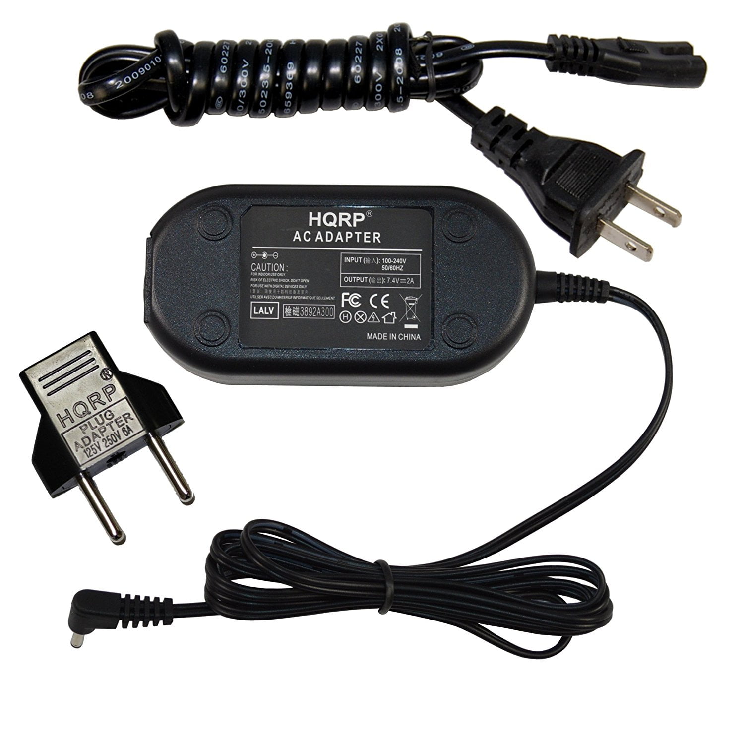 HQRP AC Adapter / Power Supply for Canon PowerShot S5IS / S 5, S3IS / S ...