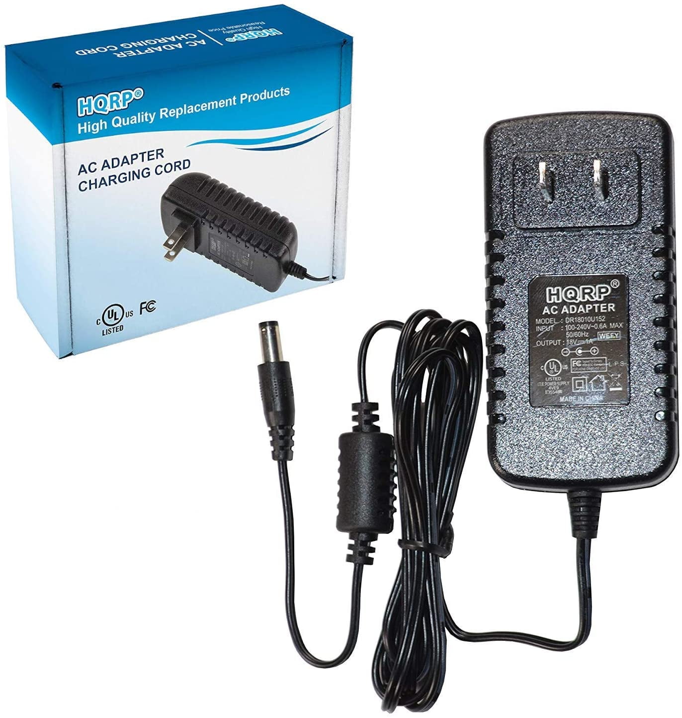 HQRP AC Adapter for Samson Expedition XP106 Portable Sound System Power ...