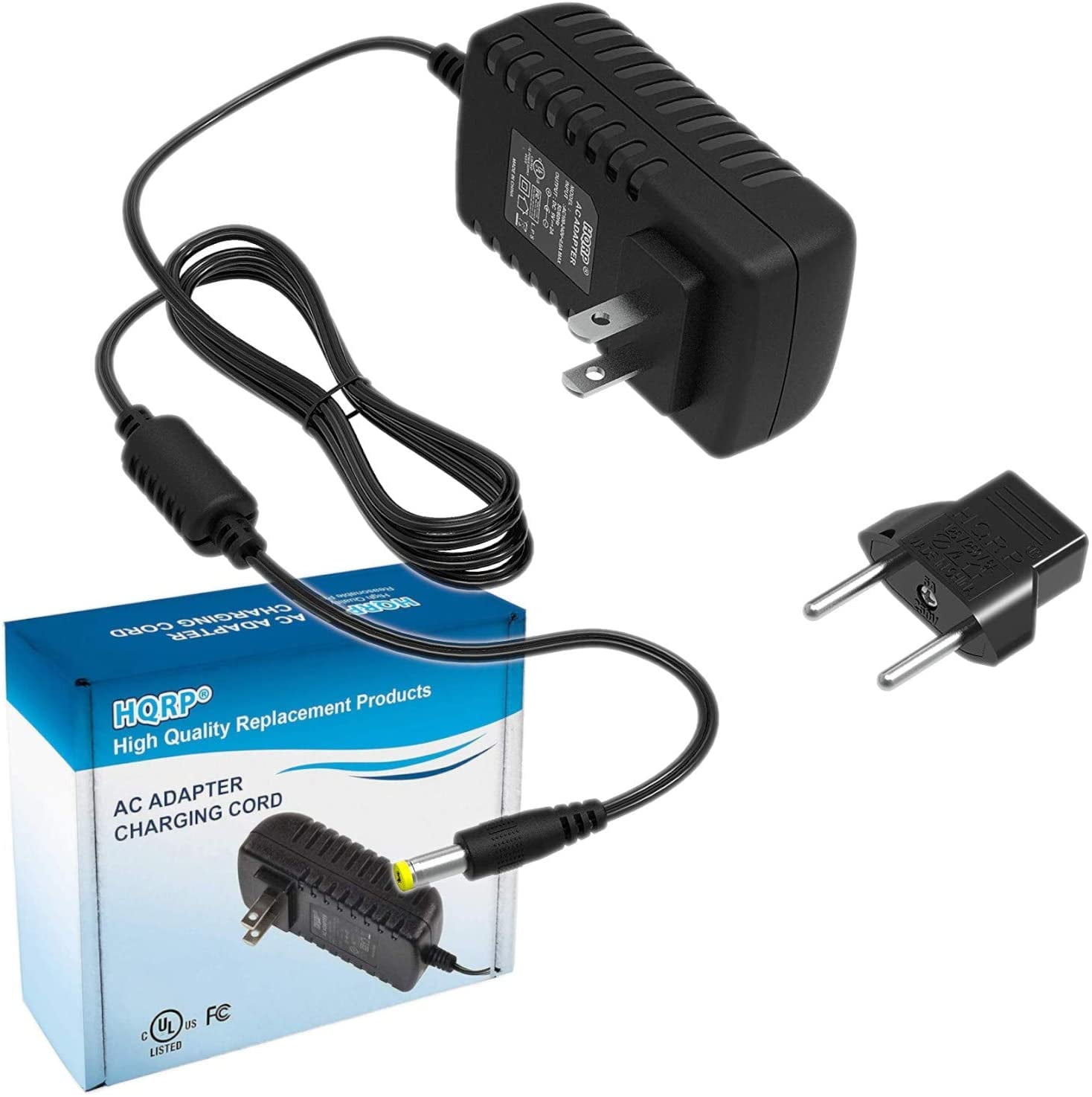 HQRP AC Adapter for Concertmate 1000, 1000M, 1070, 410, 660, 670, 680 ...
