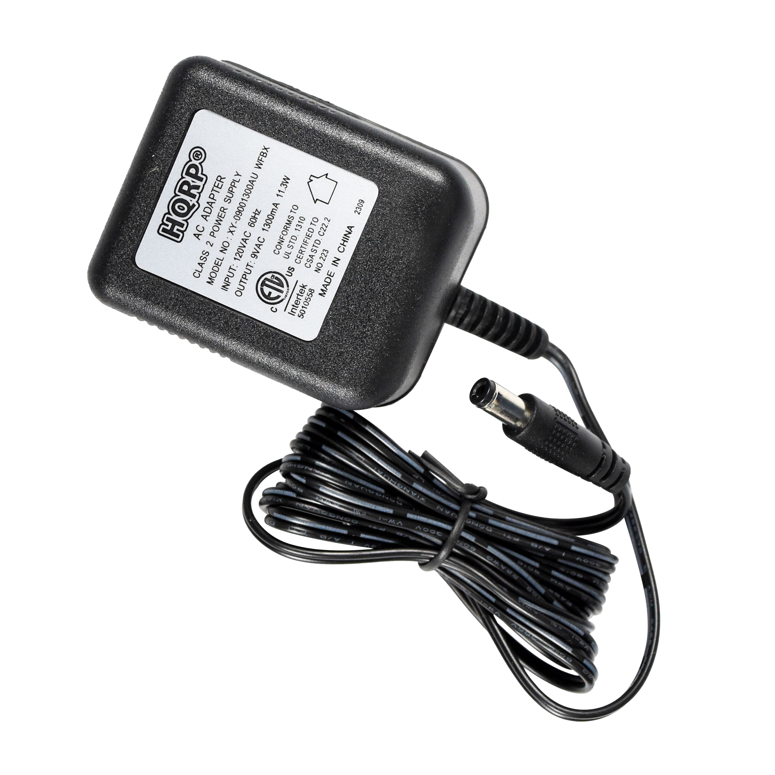 HQRP AC Adapter for DOD FX7 FX-7 Guitar FX Processor Preamp Multi-Effects Power Supply Cord ...
