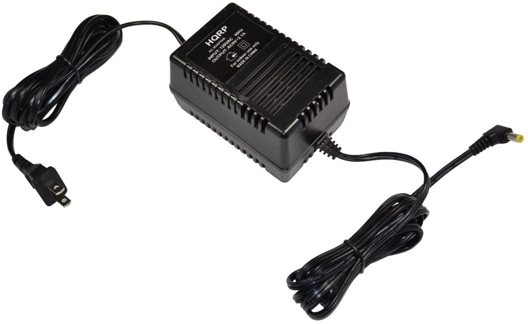 HQRP AC Adapter for Line 6 Variax XPS Footswitch, POD 1, POD 2, POD 2.0 ...