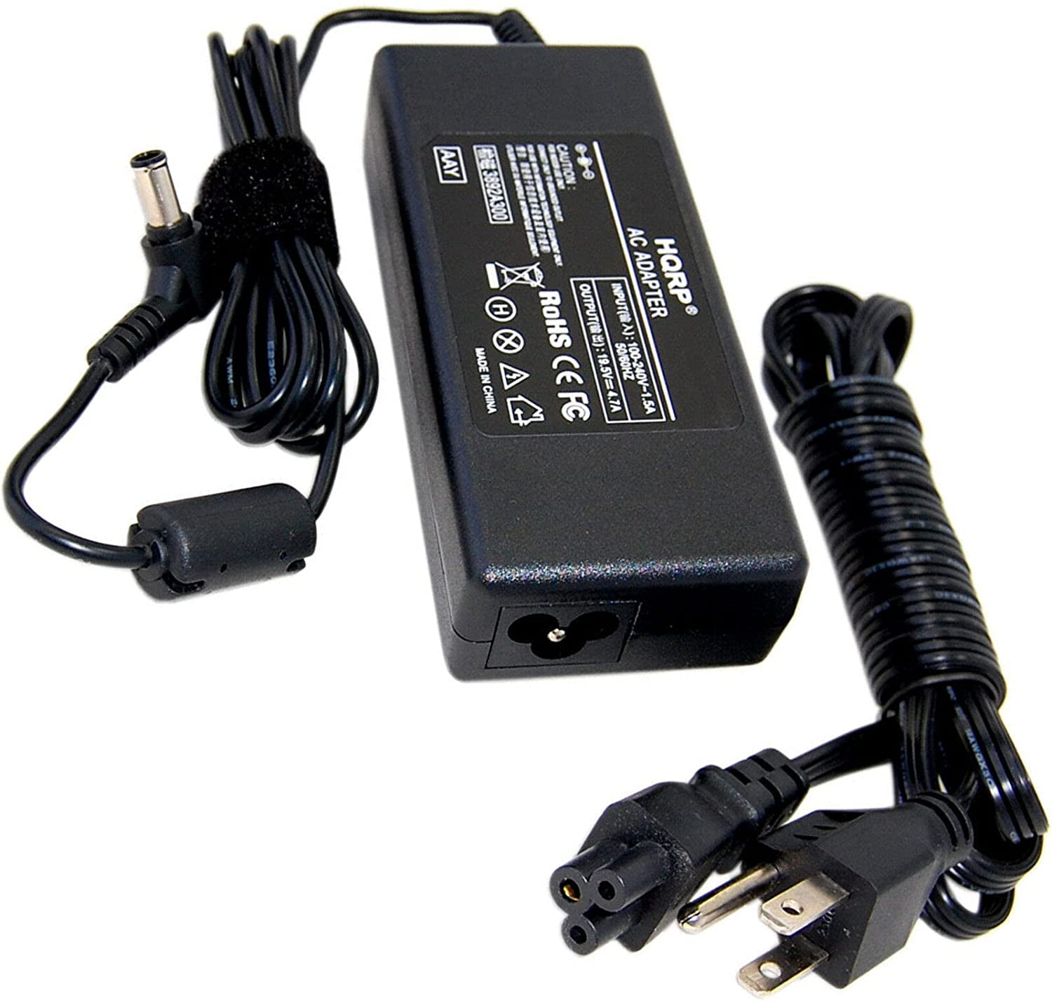 HQRP AC Adapter for SONY NSZ-GT1 NSG-AC19V Google Internet TV Box Power ...