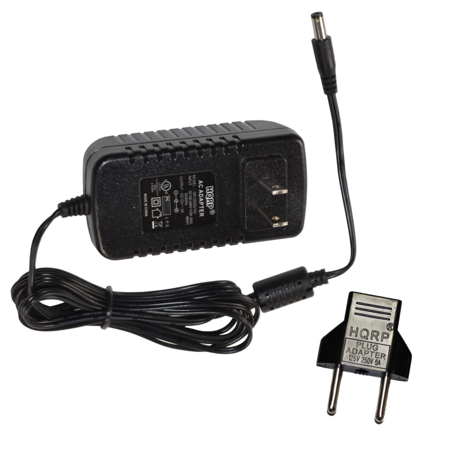 HQRP AC Adapter for Sangean WR-22 WR-22WL AM FM Bluetooth Digital ...