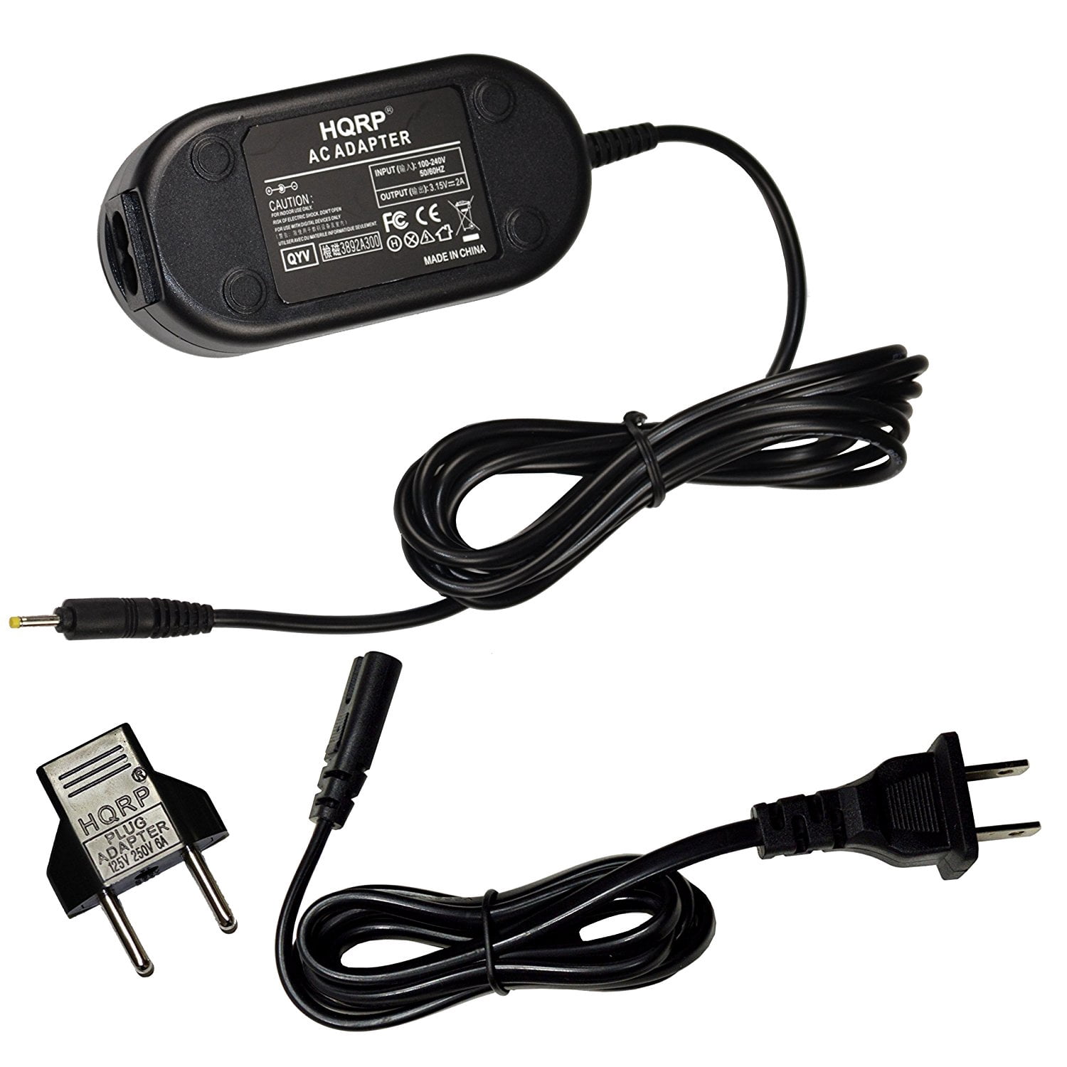 HQRP AC Power Adapter for Canon PowerShot SX110 IS, SX 110, SX110IS ...