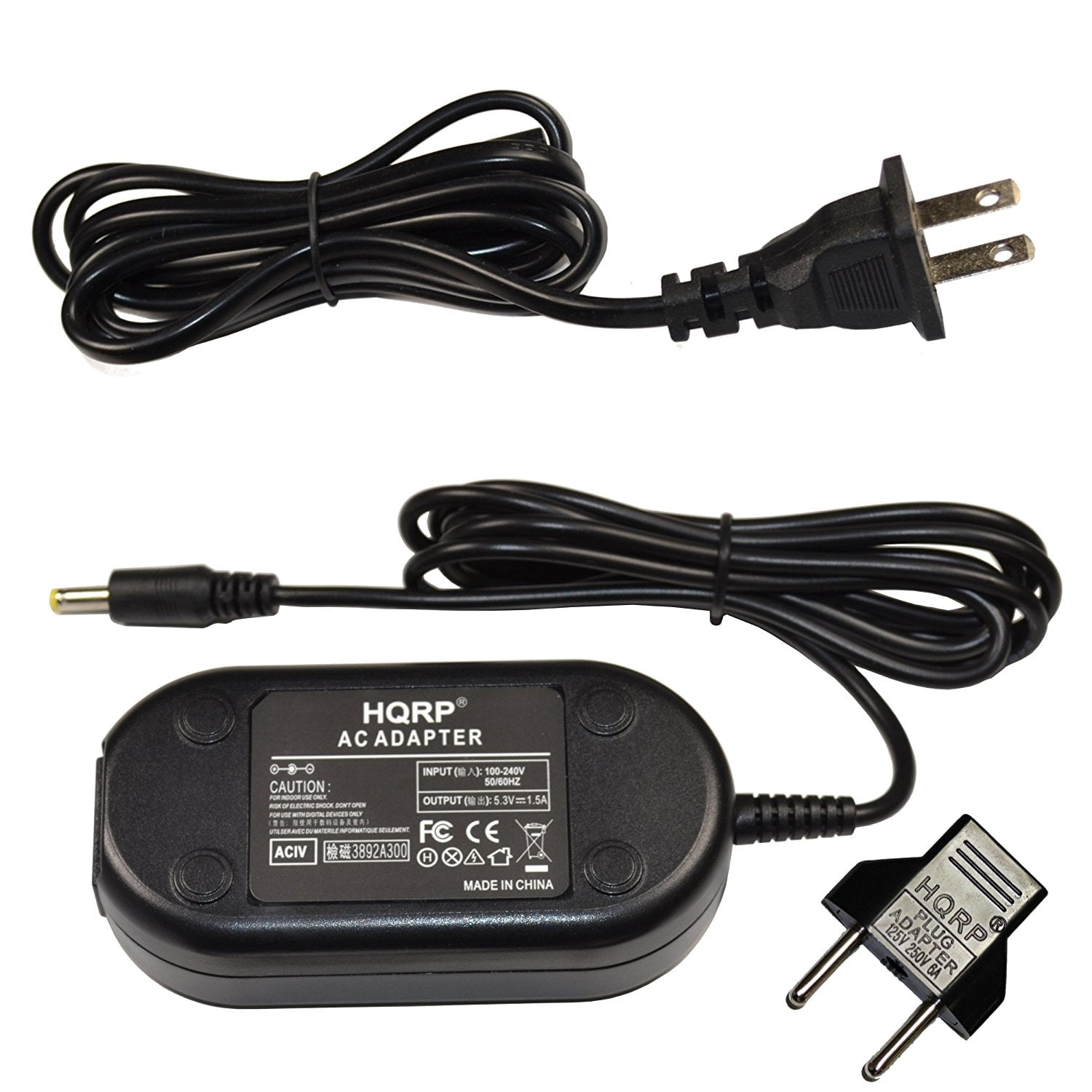 HQRP AC Power Adapter for Casio CA-34 / CA-35 USB Cradle - (incl. USA ...