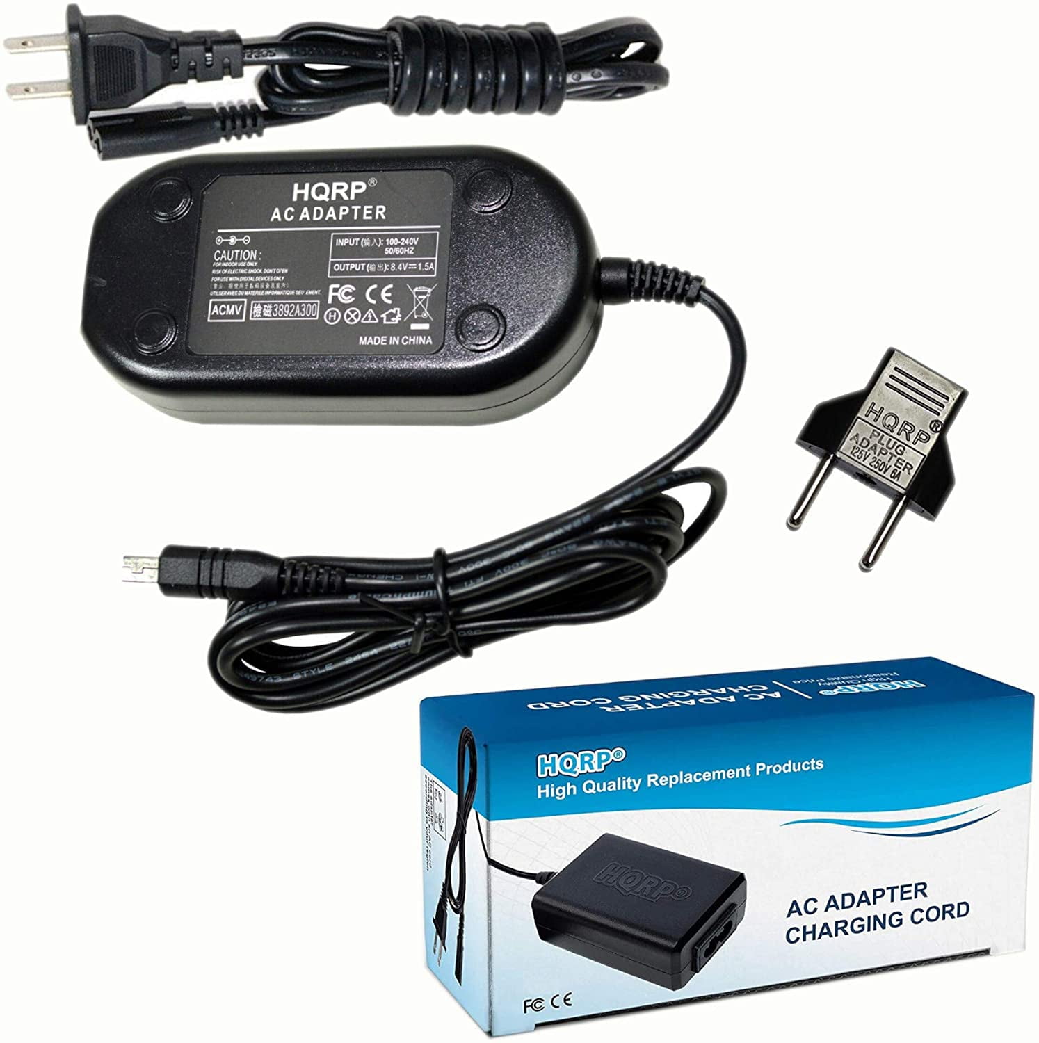 HQRP AC Power Adapter for Samsung SC-D363 / SCD363 Camcorder - (incl ...