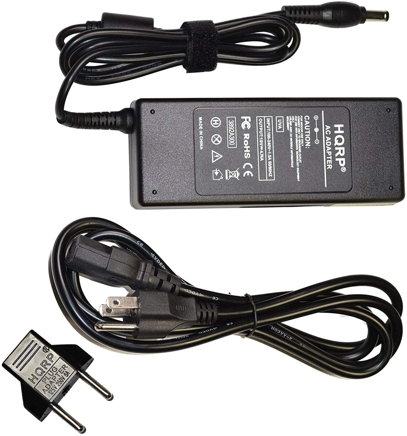 HQRP AC Power Adapter works with GIGABYTE BRIX Ultra Compact Mini-PC ...