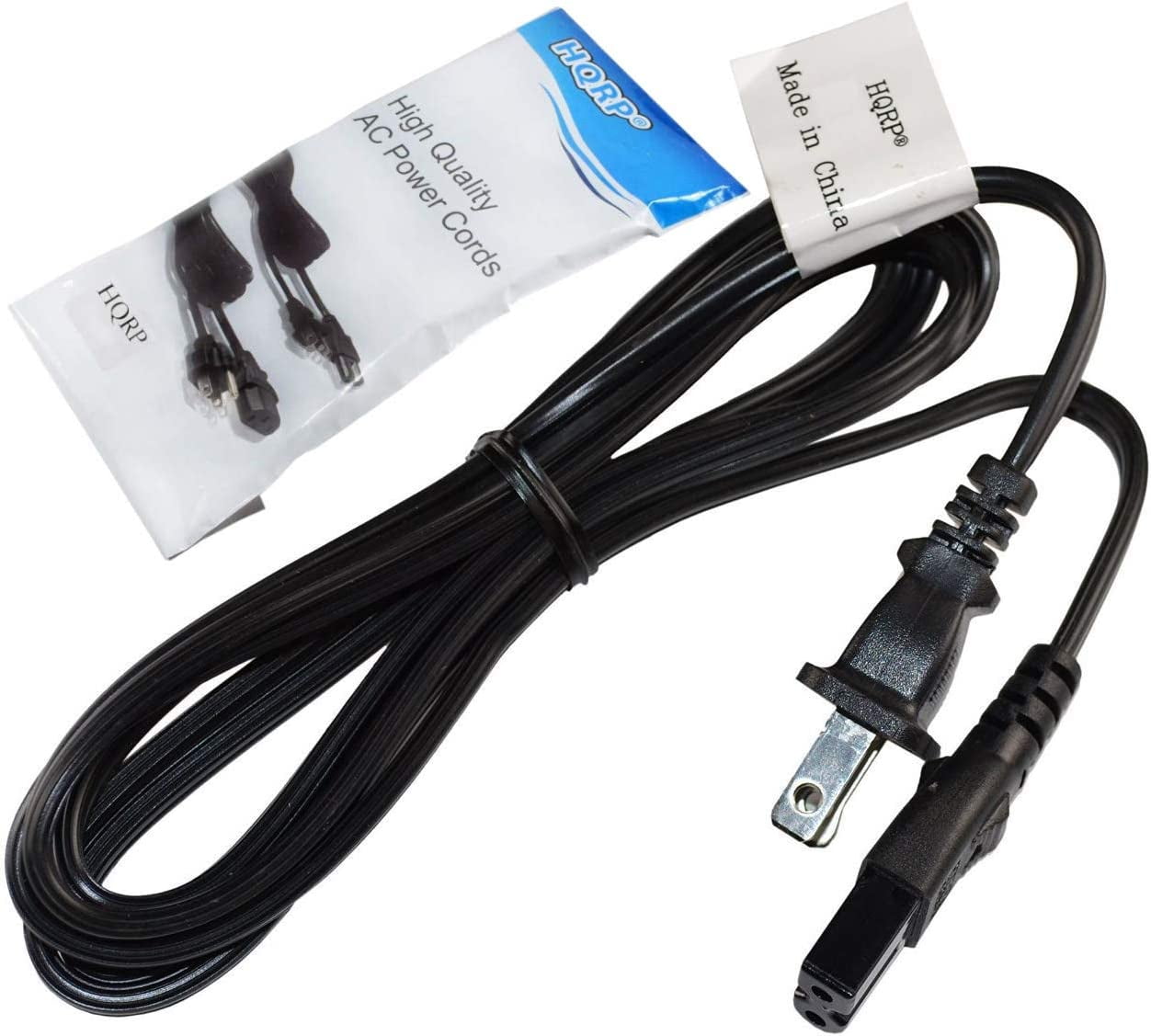 HQRP AC Power Cord for Husqvarna Viking Sewing Machine, 6ft 18 AWG ...