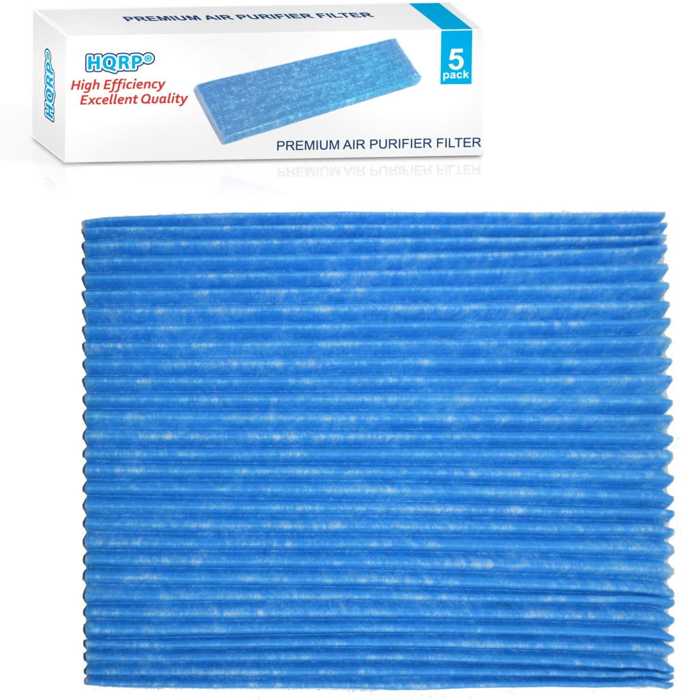 HQRP Air Purifier Filter (5 pcs) for DAIKIN ACM75K ACM75M ACM75L ACM75N ...