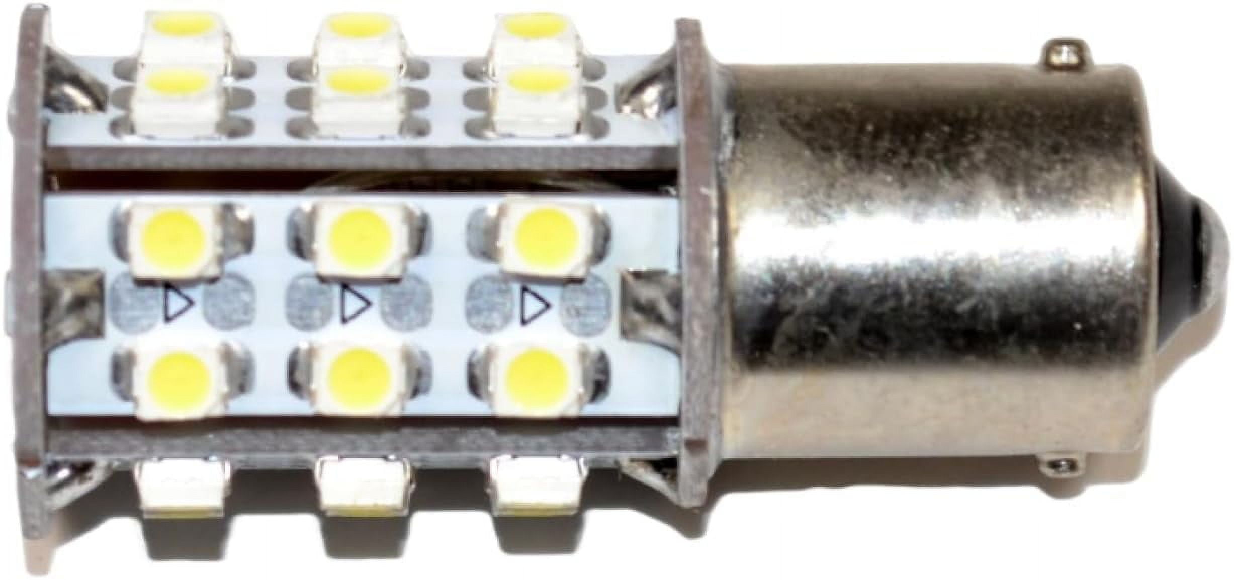 HQRP BA15s Bayonet Base 30 LEDs SMD LED Bulb Warm White for #93 1141 ...