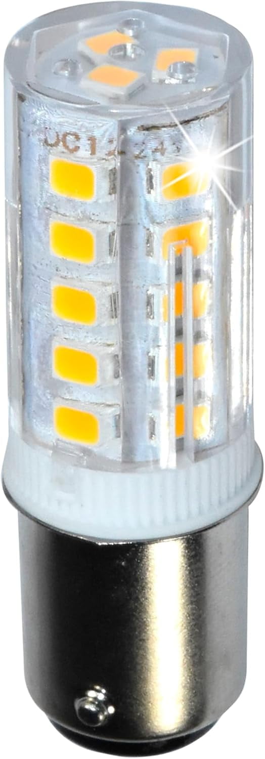 HQRP Ba15d Bayonet Base 24LEDs Dual Contact SMD LED Marine Boat Bulb ...