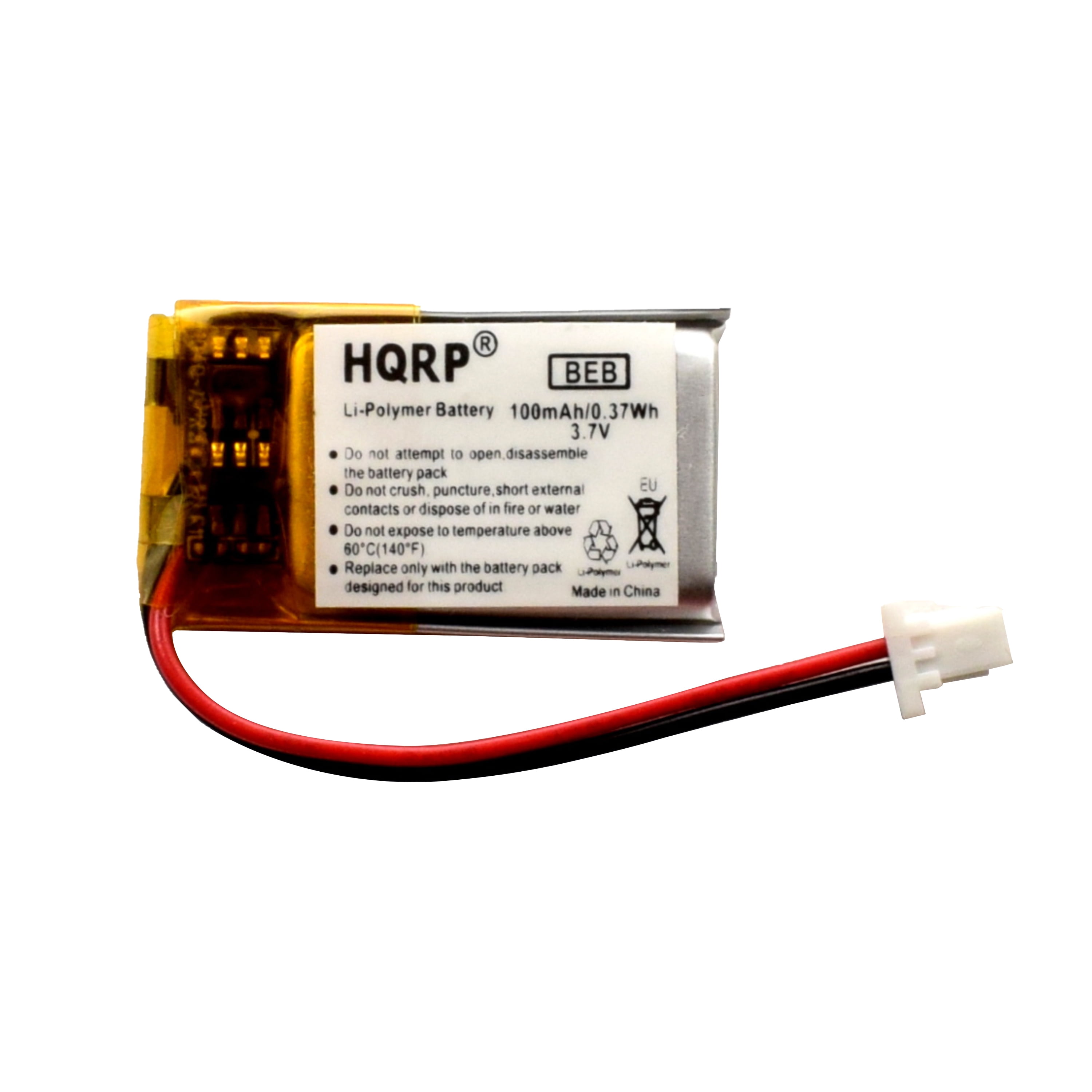 HQRP Battery Works with Python 7756P JFC402023 JFC302023 Remote Control ...