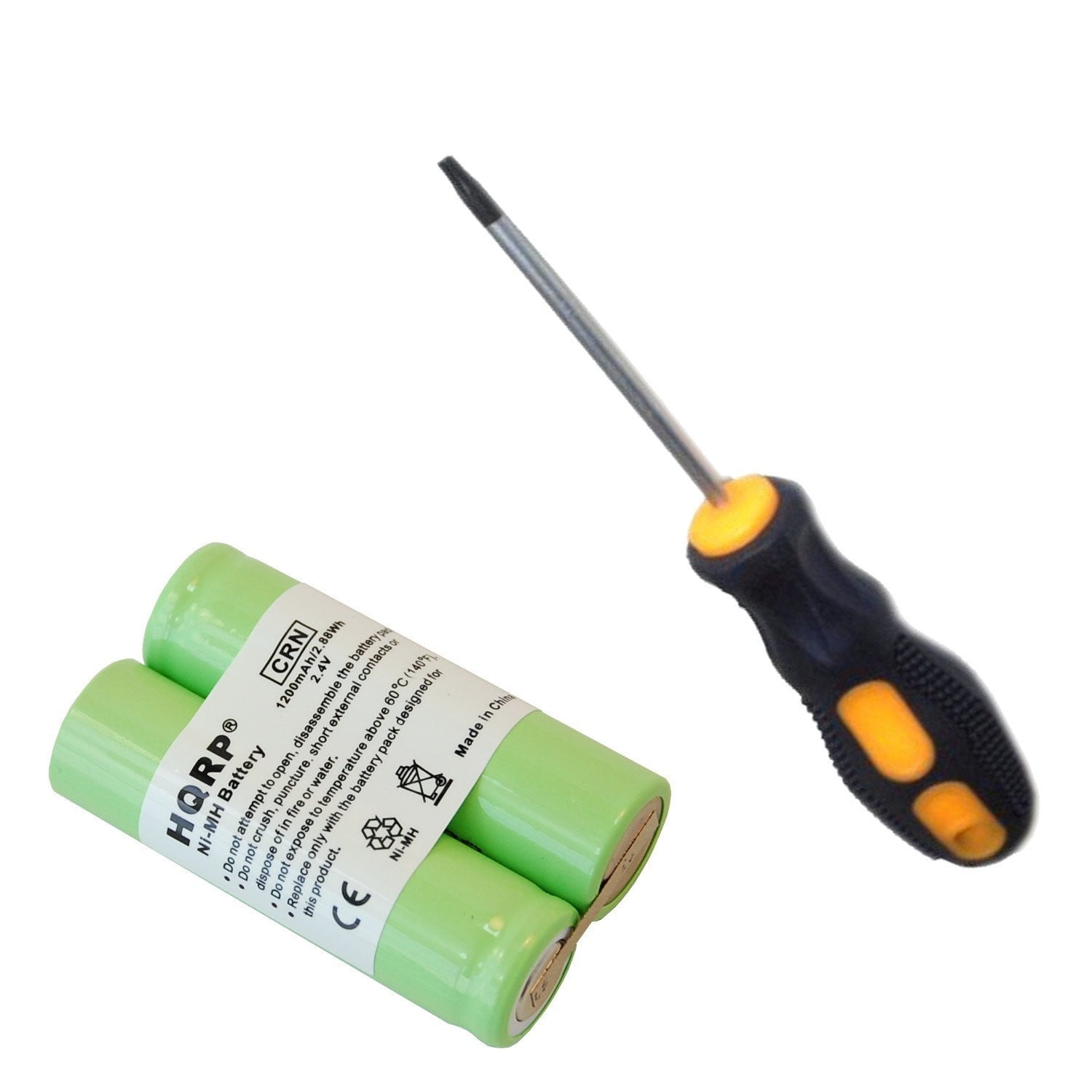 HQRP Battery fits HQ9080, HQ9090, HS8440, QUADRA ACTION Razor / Shaver ...