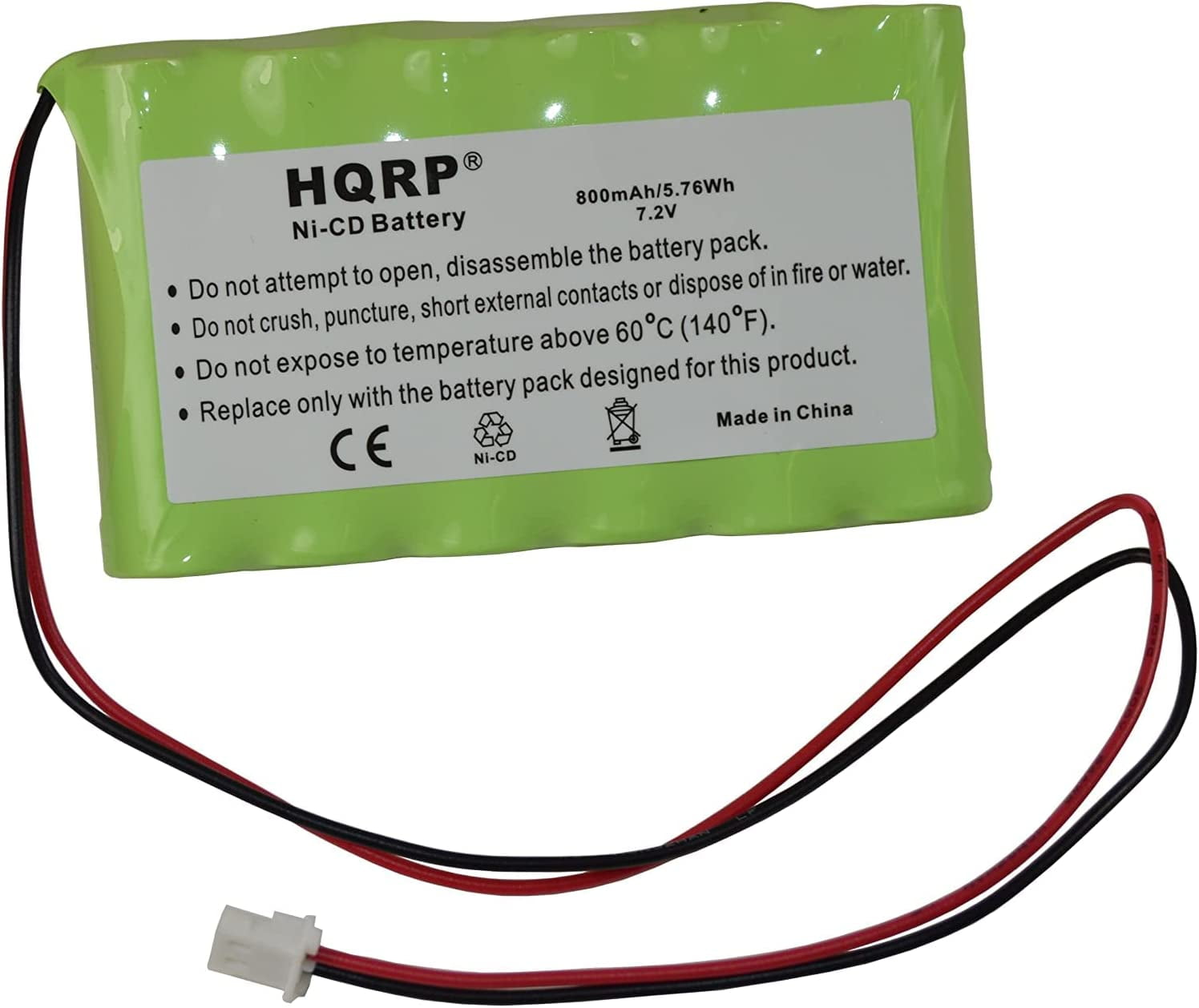 HQRP Battery for Ademco Honeywell LYNXR-2, LYNXR CFLYNXR-EN Security ...
