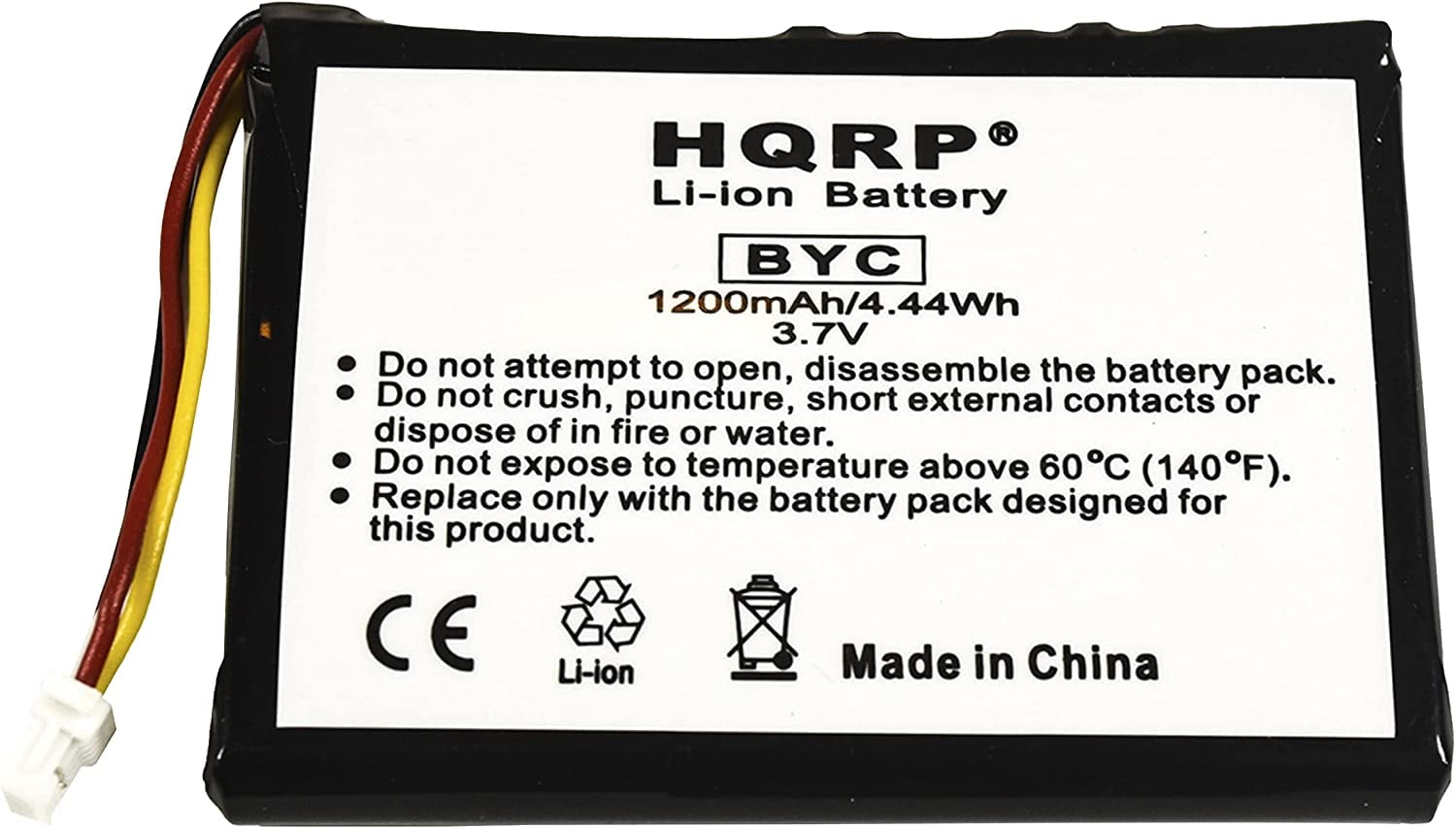 HQRP Battery for Flip SlideHD Video Camera S1240 Cisco Slide HD ...