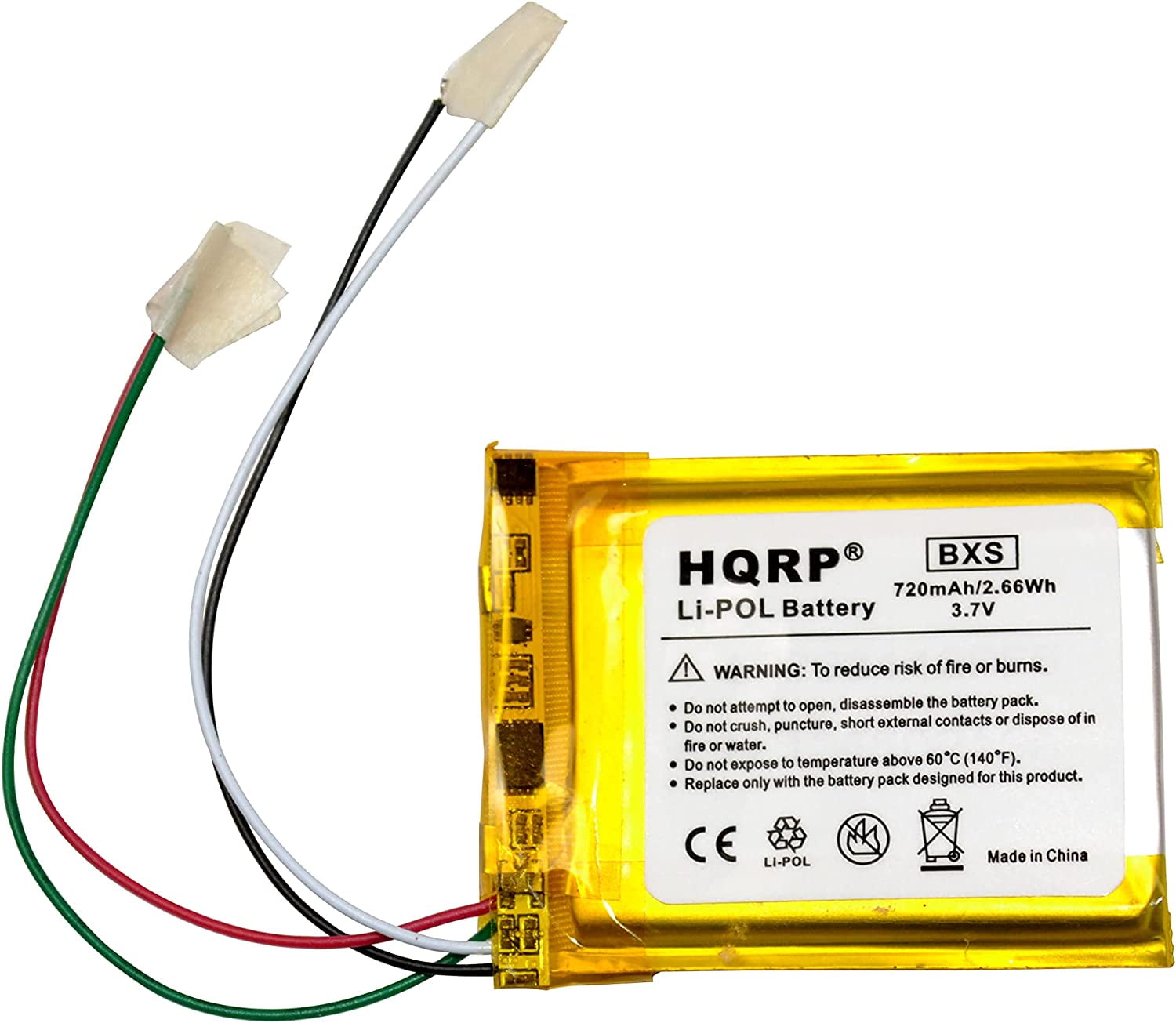 HQRP Battery for MICROSOFT Zune 4GB 8GB 16GB, Zune Flash 4GB, Flash 8GB ...