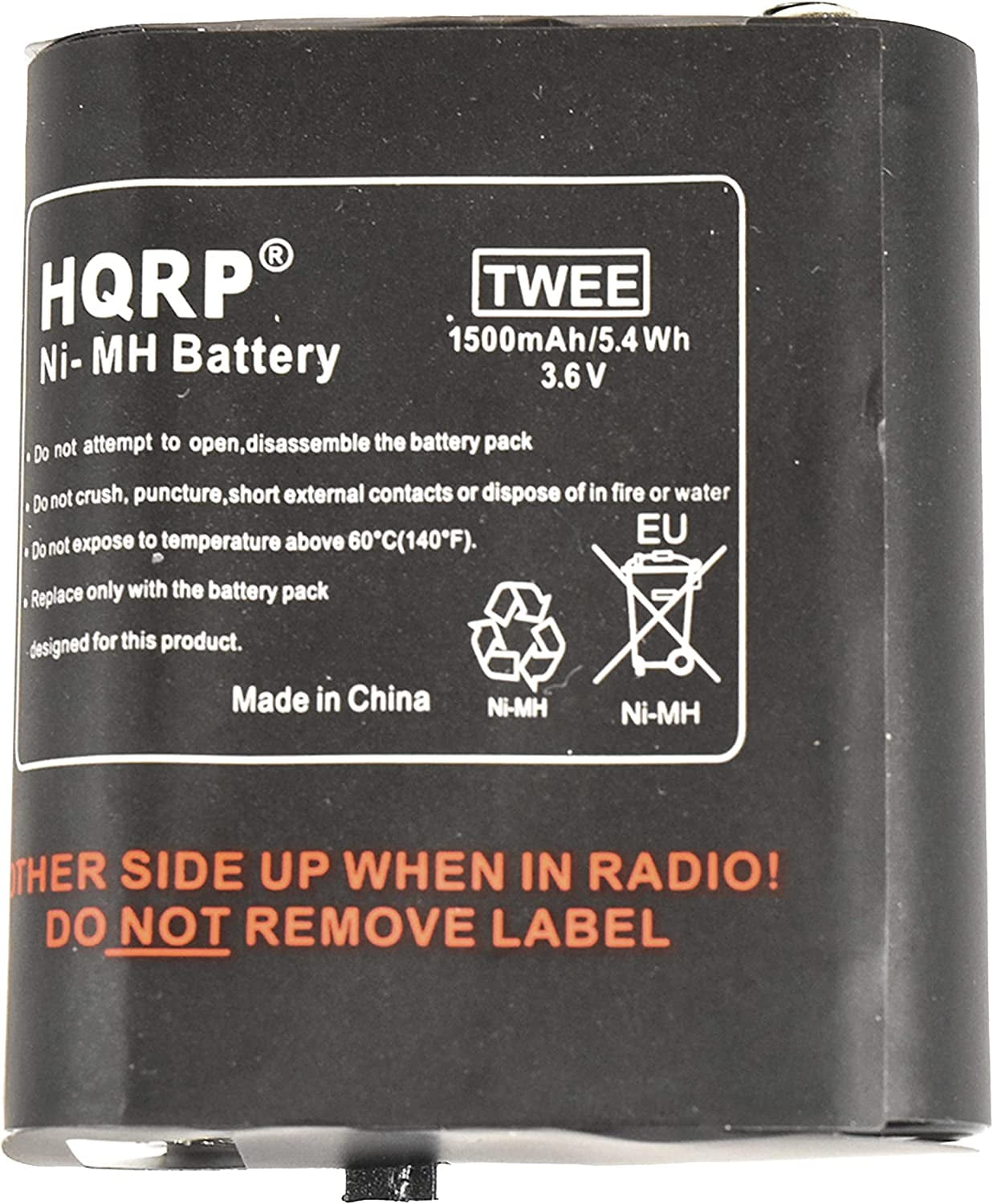 HQRP Battery for Motorola Talkabout T6500R, T9500R, T9550, T9580, T9650 ...