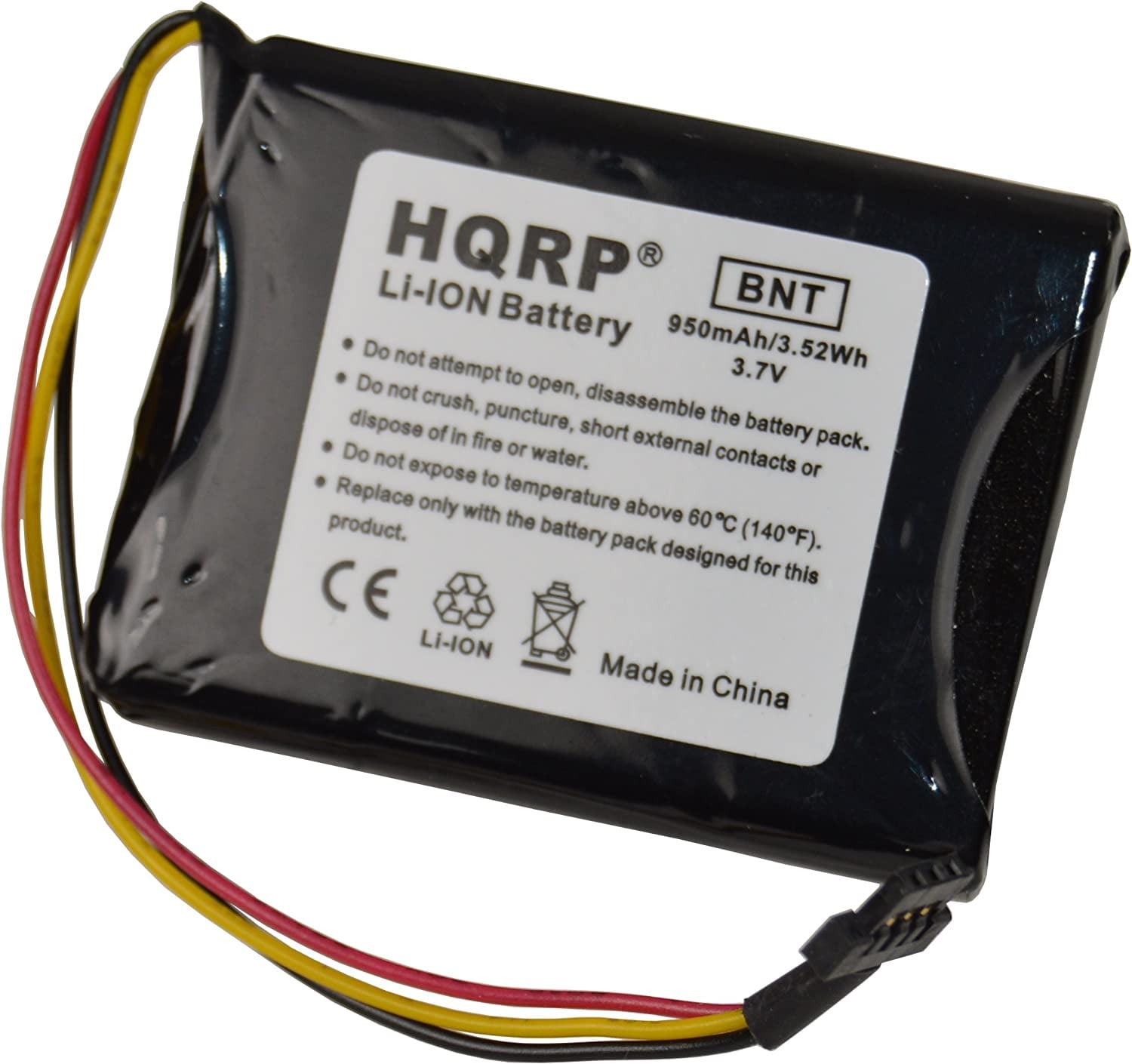 HQRP Battery for TomTom Pro 4000, XL 340, 340S LIVE XL, XL330, XXL 550, XXL 550T, XXL 550M, XXL ...