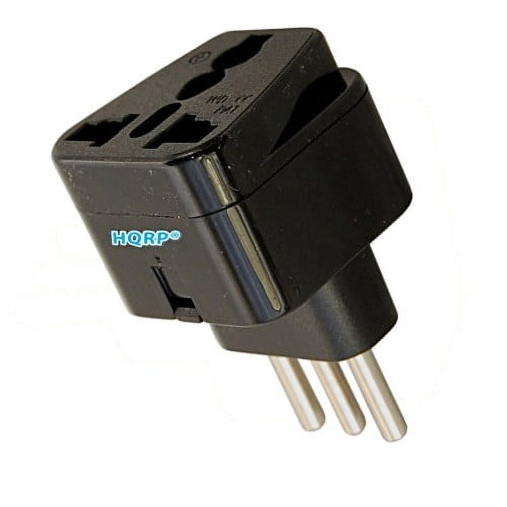 HQRP Black Grounded Universal Travel Plug Adapter from USA / Japan ...