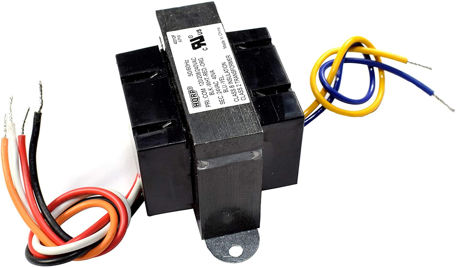 HQRP Control Transformer 40VA, for HVAC Furnace, Primary Voltage ...