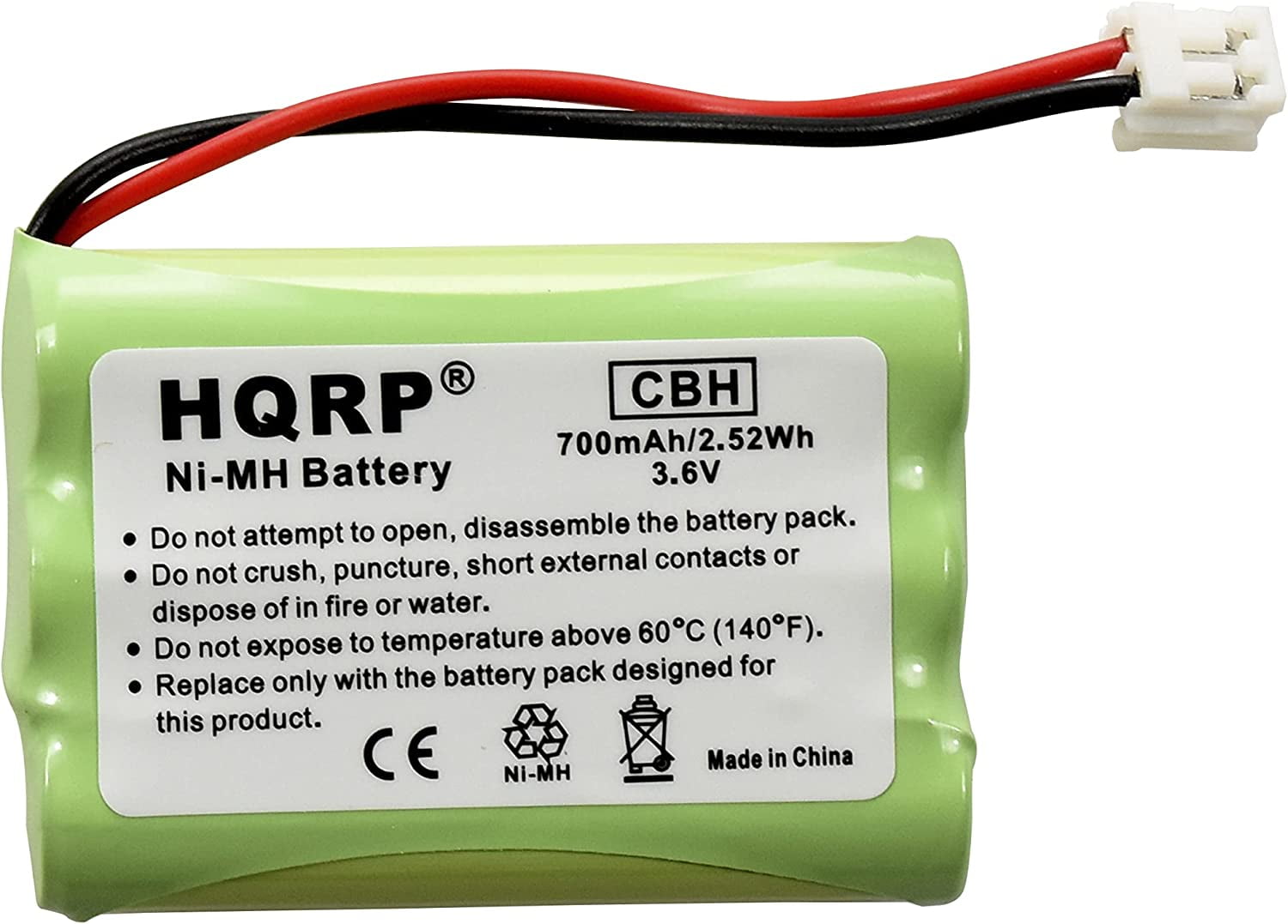 HQRP Cordless Phone Battery for AT&T / Lucent 80-5848-00-00 / ...