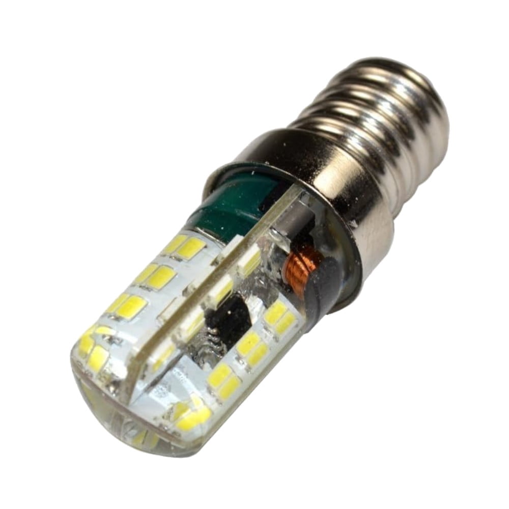 HQRP E14 Base 64 SMD3014 LED Light Bulb AC 110V Cool White Not Dimmable ...