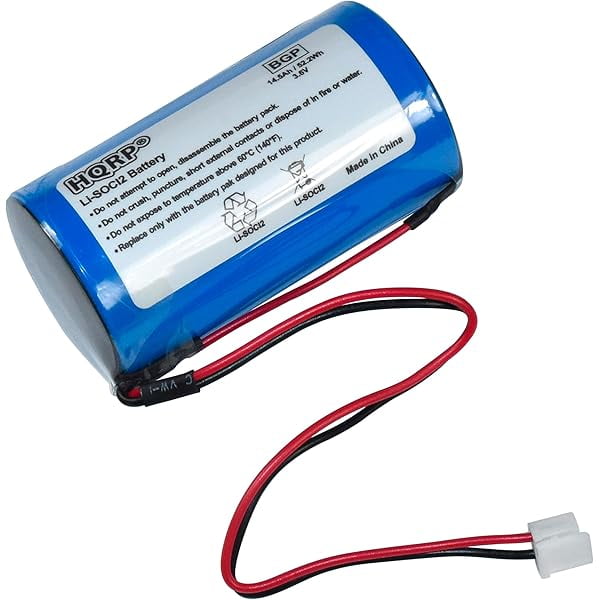 HQRP ER34615M-T1 WT4911BATT 3.6V D-Size Battery for DSC WT4911 WT4911B ...