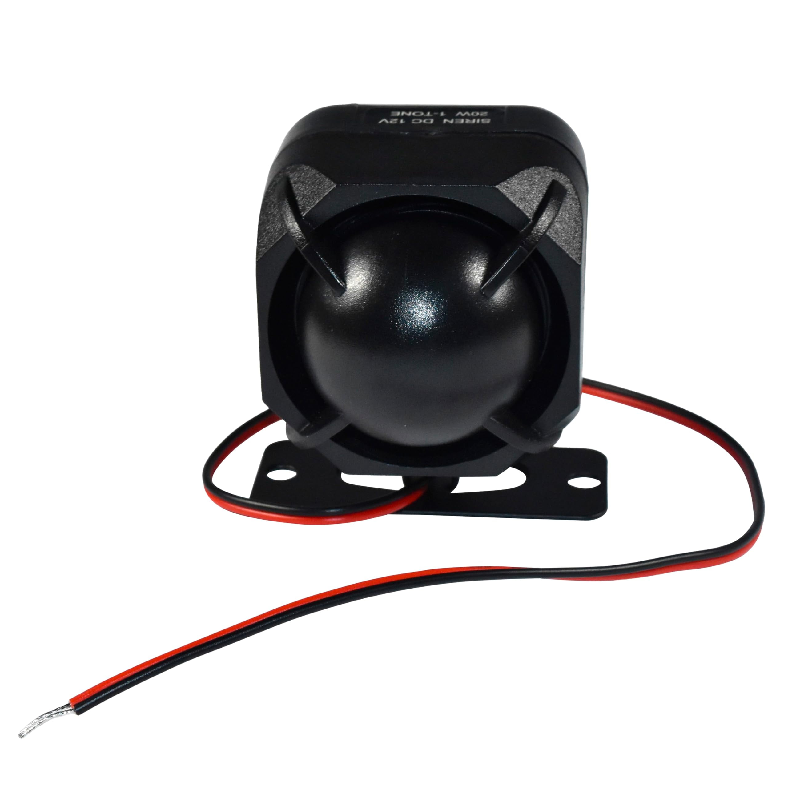 HQRP Electronic Alarm Siren 20W DC12V Universal Replacement Security ...
