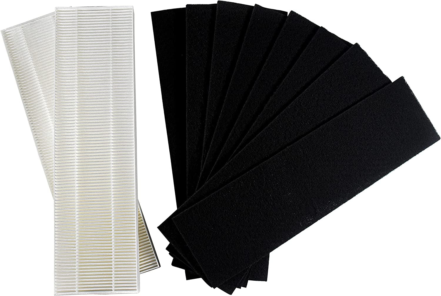 HQRP Filter Kit - 2 HEPA & 8 Carbon for Fellowes AeraMax 100 Air ...