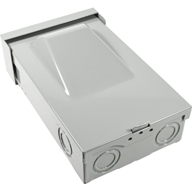 HQRP Fused A/C Disconnect Switch, Pull Out, Metal Box, 120/240VAC, 60 ...