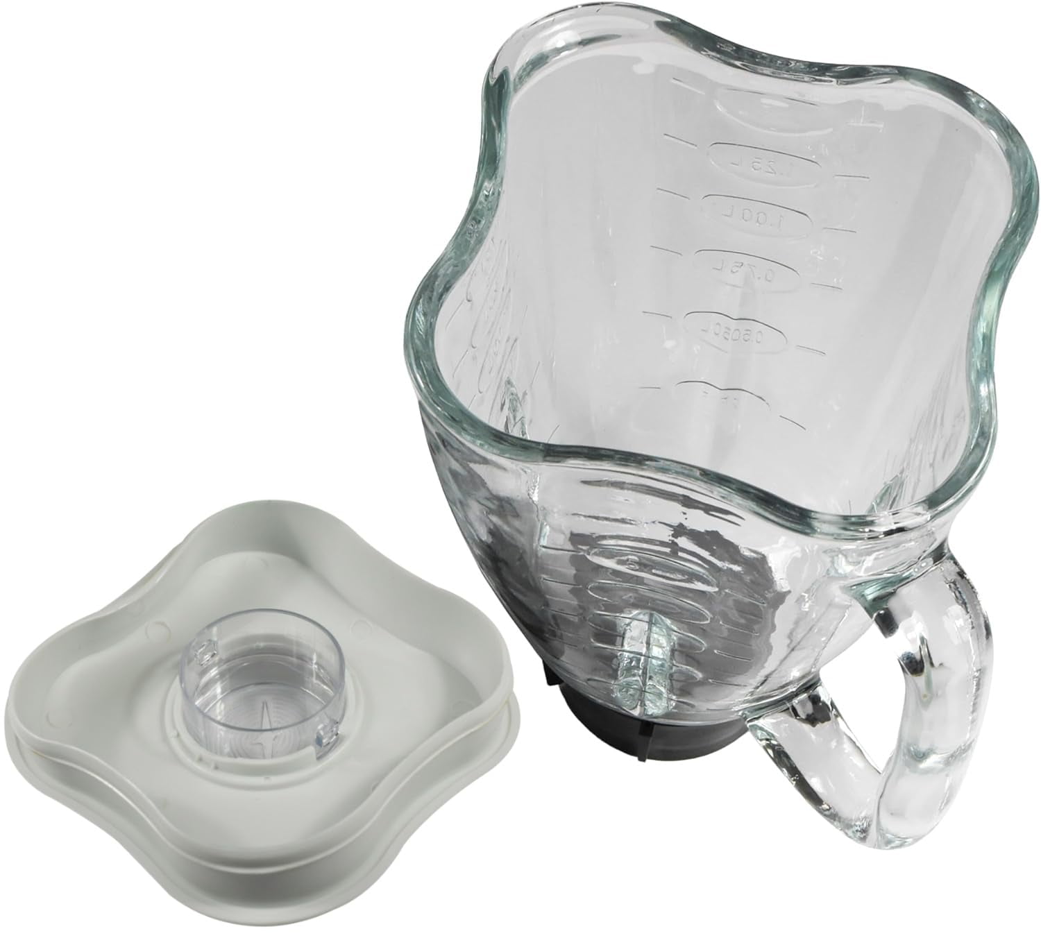 HQRP Glass Square Replacement Blender Jar Set Compatible with Oster ...