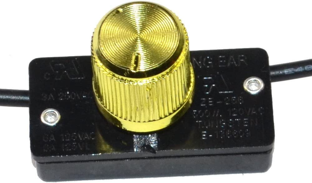 HQRP Hi-Lo-Off Halogen Tungsten Lamp Light Switch - Walmart.com