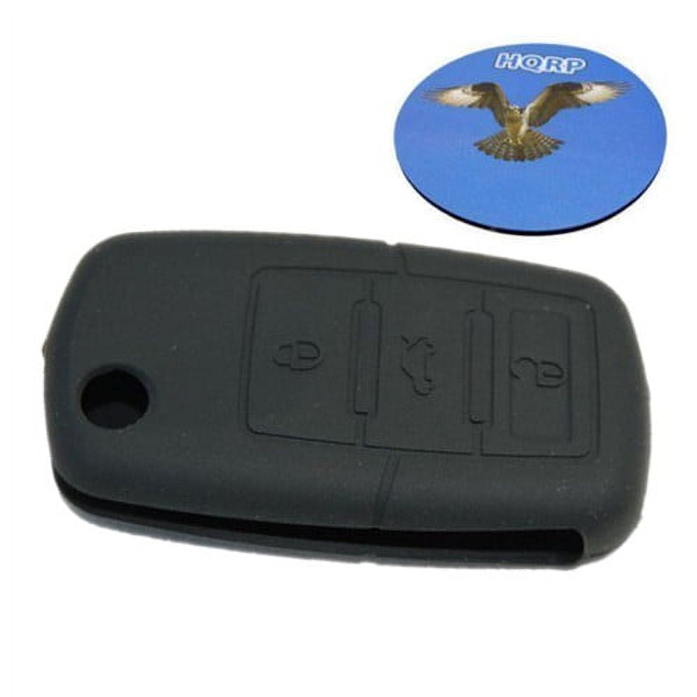 HQRP Key Fob for Volkswagen VW Jetta GL GLX 2008 2009 08 09 Black ...