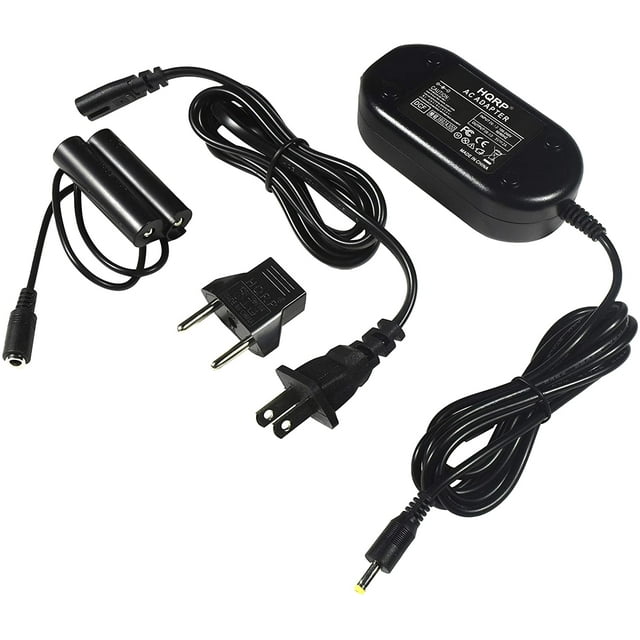 HQRP Kit AC Power Adapter and DC Coupler for Fuji Fujifilm Finepix CP ...