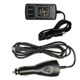 HQRP Kit Car Charger + AC Power Adapter for Eton FRX3, Axis, FRX2, FRX1 ...