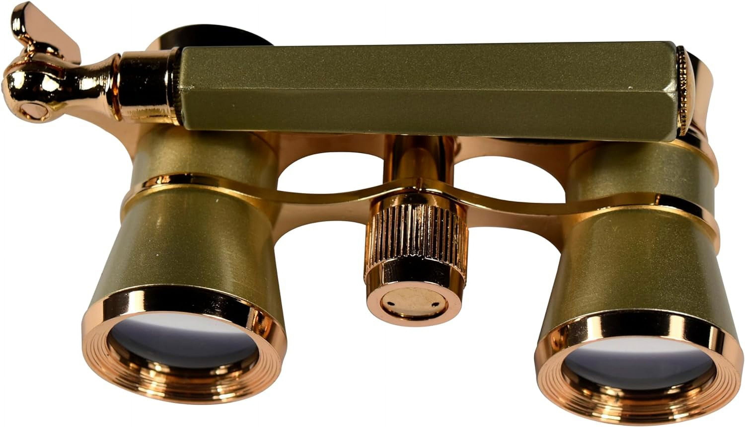 HQRP Opera Glasses with Crystal Clear Optic (CCO) Yellow/Golden Color ...