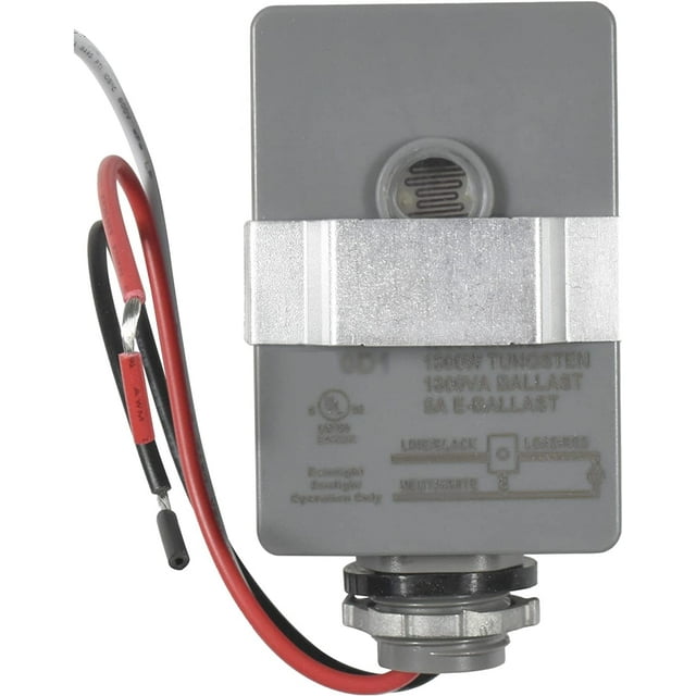 HQRP Photocell Thermal Type Light Sensor Stem Mount Dusk to Dawn ...