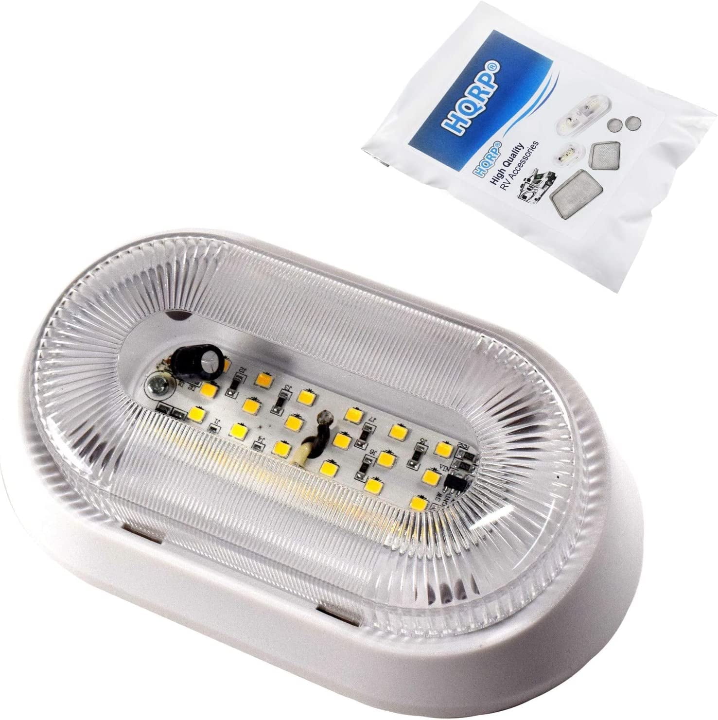 HQRP RV LED Porch 12V Lumen Exterior Outdoor Utility Light Replacement ...