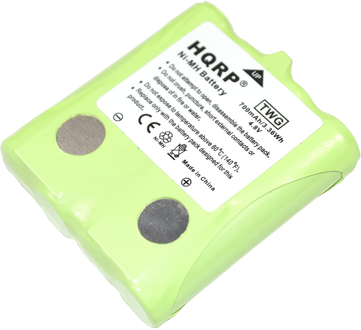 HQRP Rechargeable Battery Pack for Cobra FRS80, FRS85, PR1050-WX ...