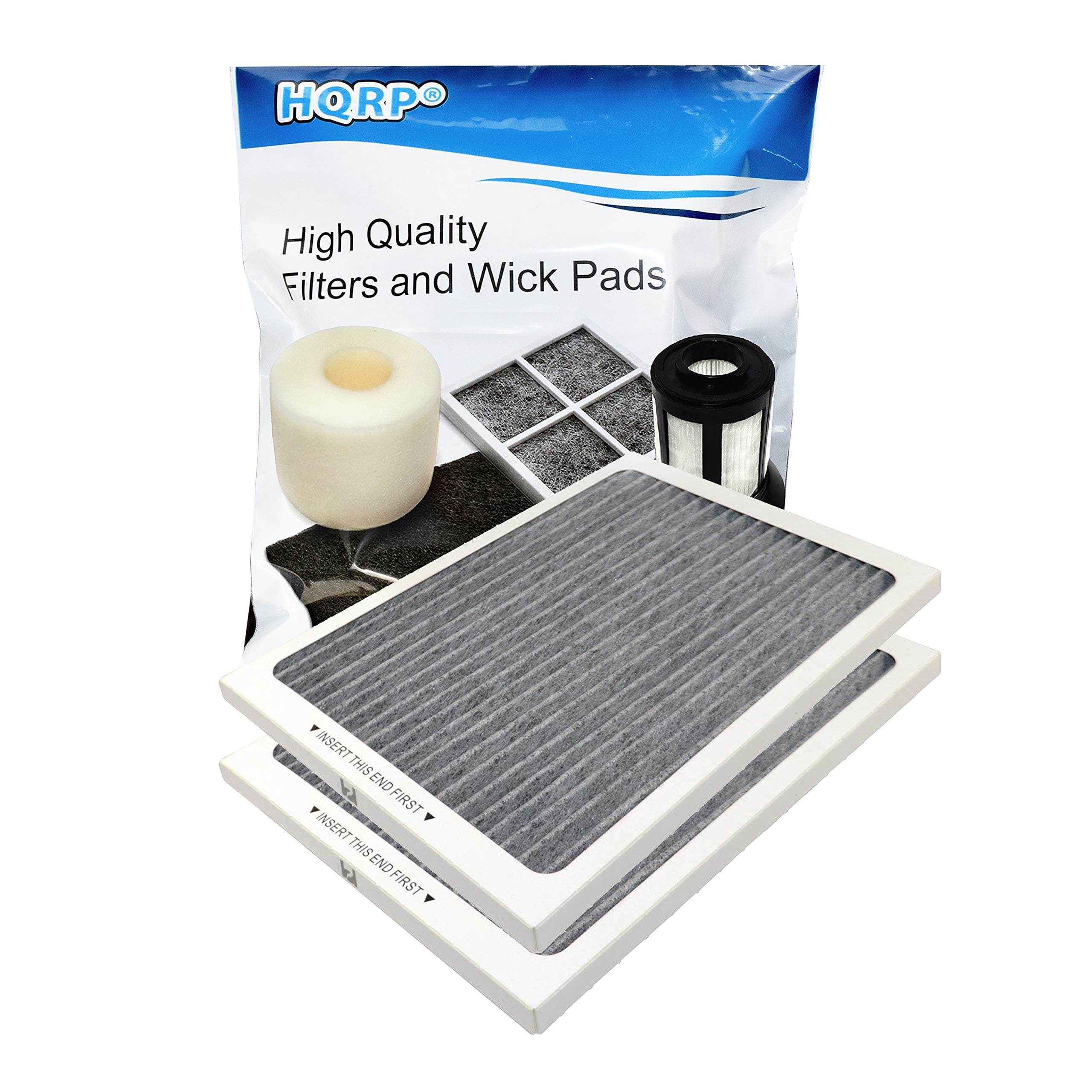 HQRP Refrigerator Carbon Air Filter, 2-Pack, Compatible with Electrolux ...