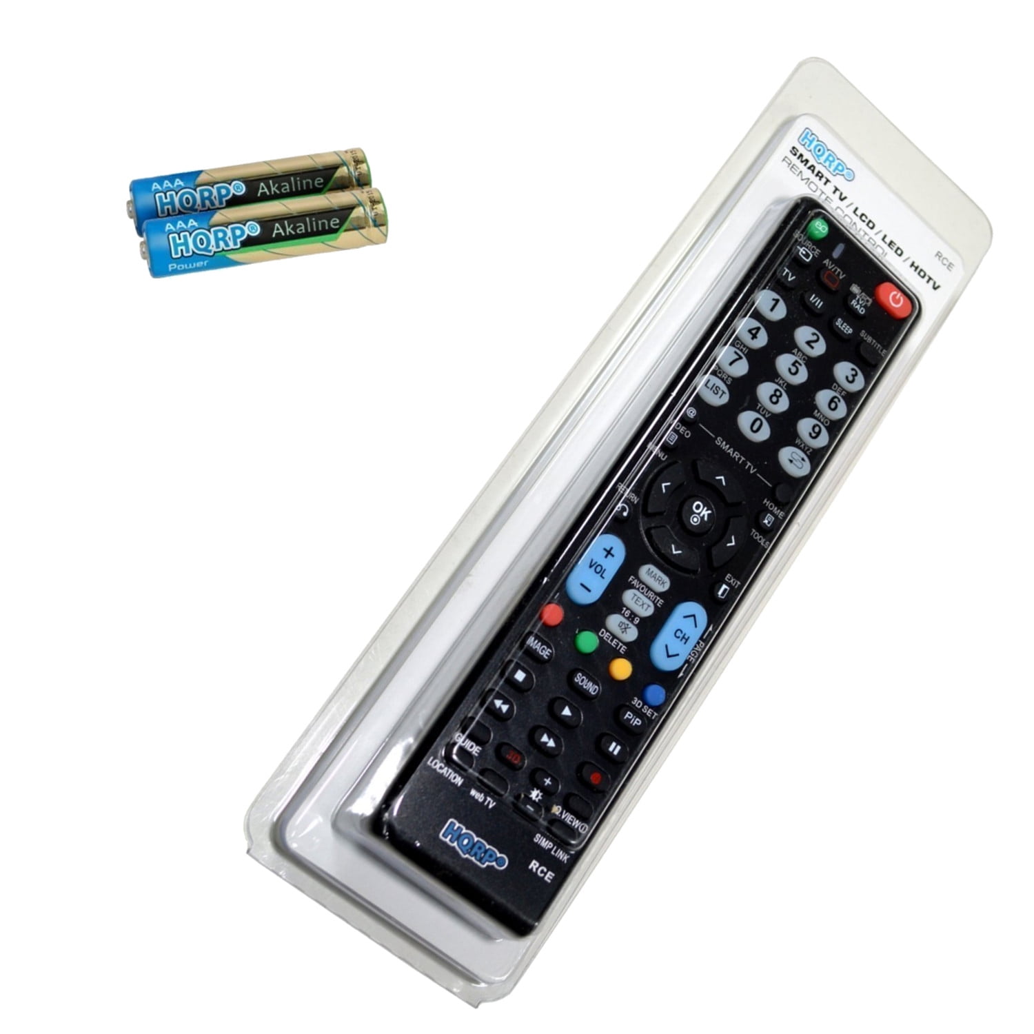 HQRP Replacement Remote Control for LG 47LH30, 47LH40, 47LH50, 47LH55 ...