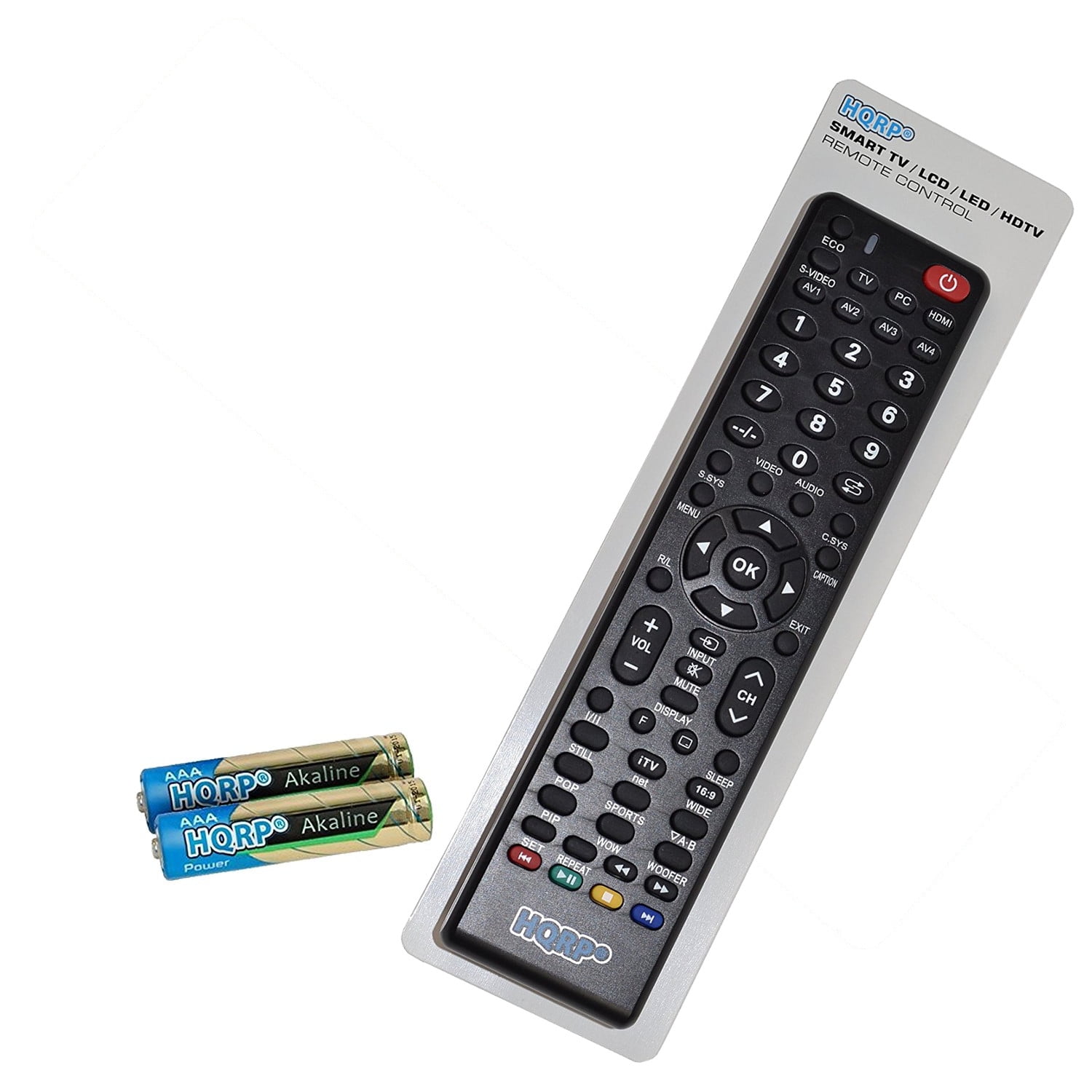 HQRP Remote Control for Sanyo MC42NS00 8TV398GRABD2 GXCC GXBE GXBG GXBC ...
