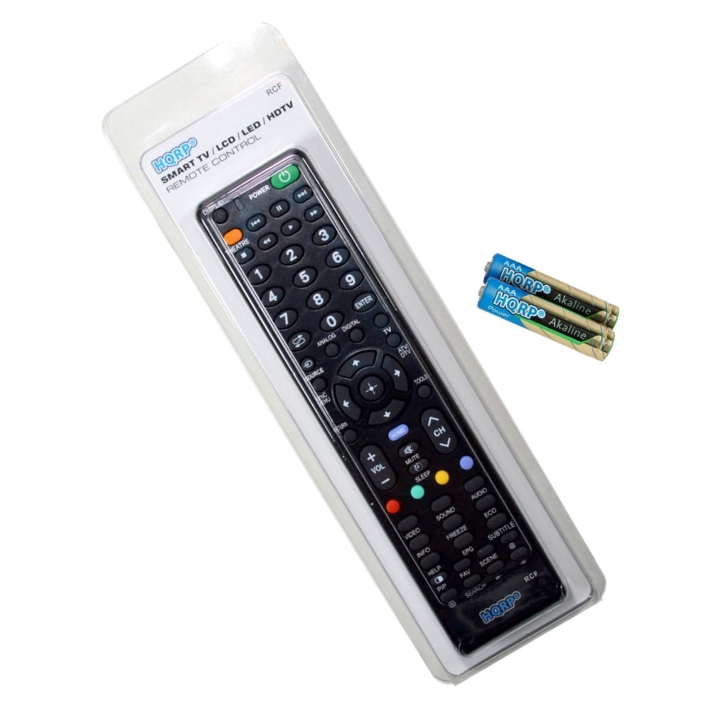 HQRP Remote Control for Sony KDL-32EX301, RM-SD003, RM-SD001, RM-SA021, KDL-32BX420 HD TV Smart ...