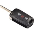 HQRP Remote Flip Folding Key Fob Shell Case Keyless Entry w/3 Buttons ...