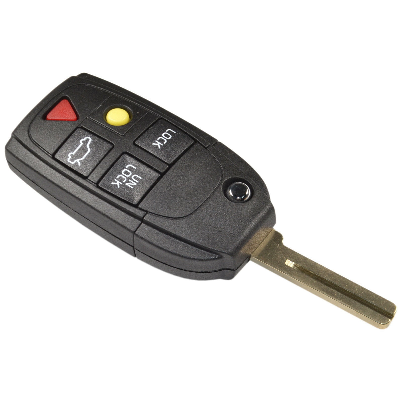 HQRP Remote Flip Folding Key Fob Shell Case Keyless Entry w/5 Buttons ...